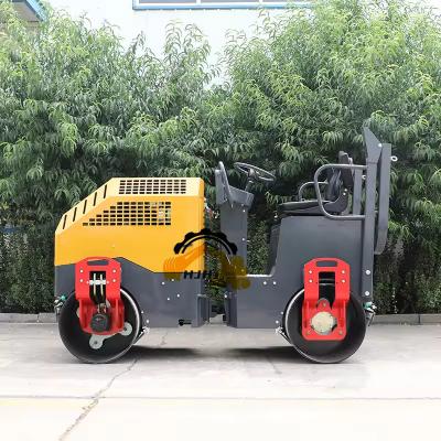 China Double Drum Vibrating Compactor Road Roller for Asphalt Roads in Road Construction for sale