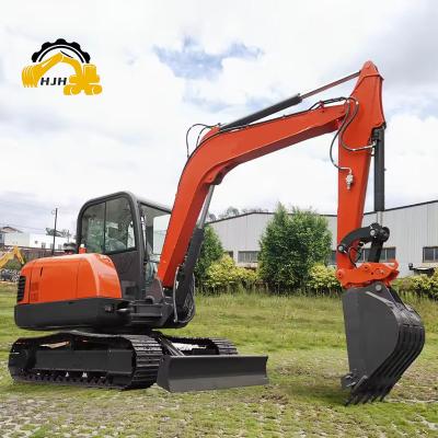 China Maximum Digging Depth 4660mm 8 Ton Chinese Rubber Tracks Excavator With Yanmar Engine for sale