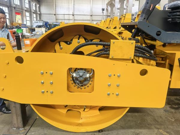 Quality YUKEN Hydraulic Valve Shanbo 16 Ton Steel Wheel Rollers for Road Construction for sale