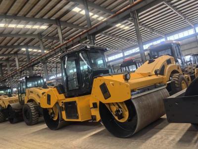 China Yellow 20-30 Ton Steel Drum Vibration Roller for Road Construction in Shanbo for sale