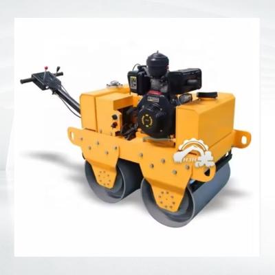 China Affordable and 0.4 Ton Single Wheel Hand-Held Roller Workshop with Drum Diameter 620 for sale