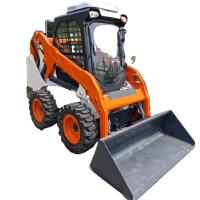 China YANMAR Engine Skid Steer Loader JF18 JF45 JF60 JF65 3861mm Operating Height 1727mm Bucket for sale