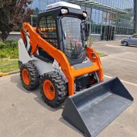China YANMAR Engine Skid Steer Loader JF18 JF45 JF60 JF65 3861mm Operating Height 1727mm Bucket for sale