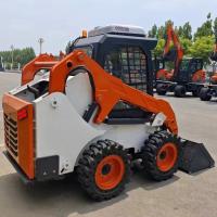 China YANMAR Engine Skid Steer Loader JF18 JF45 JF60 JF65 3861mm Operating Height 1727mm Bucket for sale