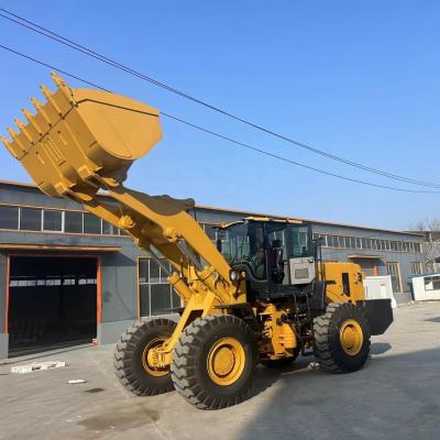 China Kawasaki Hydraulic Pump 6 Ton Wheel Loader with 3.5 CBM Bucket and Joystick Control for sale