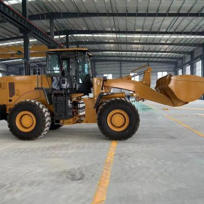 China Kawasaki Hydraulic Pump 6 Ton Wheel Loader with 3.5 CBM Bucket and Joystick Control for sale