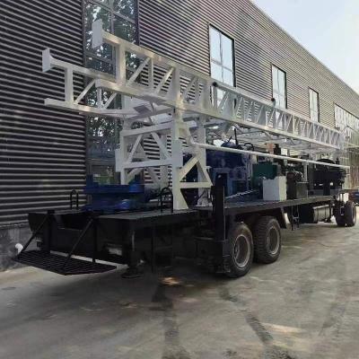 China 600 Meters DTH and Reverse Circulation Water Drilling Rig for Oil Field Drilling for sale