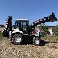 China Small Loader EPA Engine Wheel Loader Mini Backhoe Excavator Loader 4X4 Backhoe Loader for sale