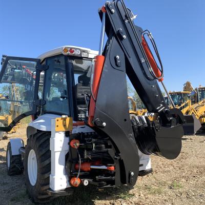 Cina Piccolo caricatore EPA Motor Wheel Loader Mini Excavator Backhoe Loader 4X4 Backhoe Loader in vendita