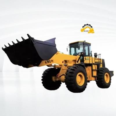 Cina 5 tonnellate mini caricatore di pneumatici L53-C3 con 3CBM capacità di secchio e cilindro idraulico superiore in vendita