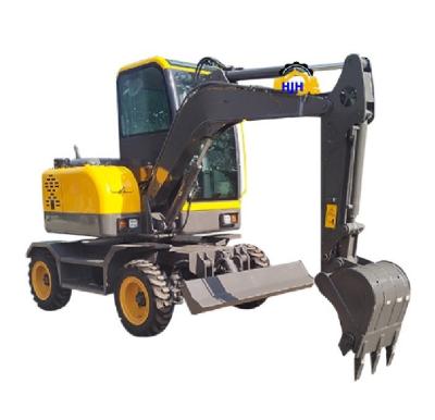 Cina 3.7 tonnellate Escavatore a ruote PW45-9 con altezza massima di scavo di 3275 e potenza di 10,6 kW in vendita