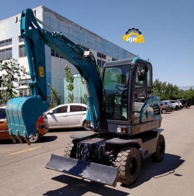 China 3.7 ton Wielgraver PW45-9 met een maximale graafhoogte van 3275 en een vermogen van 10,6 kW Te koop