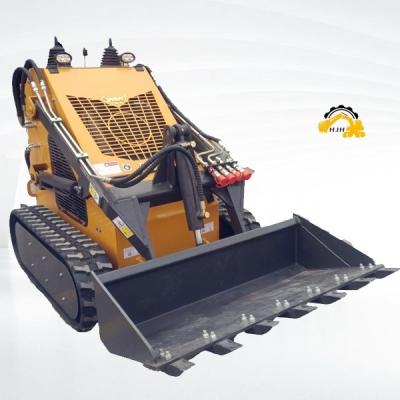 Cina 4 ruote a trazione Piccolo caricatore a pattinatura da 0,45 tonnellate e 0,2 tonnellate EPA mini-traccia caricatore anteriore a pattinatura in vendita