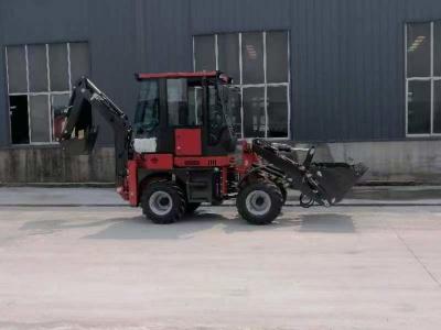 Cina EPA Backhoe Loader con materiali ad alta resistenza e raffreddamento ad aria 7 tonnellate trattore compatto in vendita