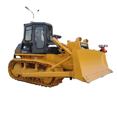 China Professionele gele HD22 160 pk Crawler Bulldozer met en afmeting 5460*3725*3395 mm Te koop