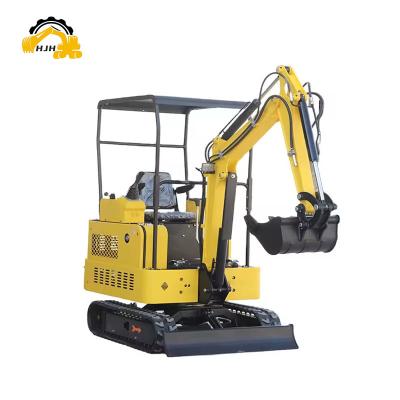 China JF Mini Excavator 1.7ton Pequena Escavação com Altura de Escavação Máxima de 2250mm Perfeito à venda