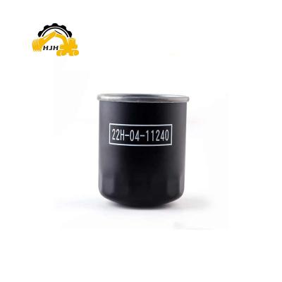 China Hydraulic Oil Filter Element 22H-04-11240 for PC57-7 Excavator Diesel Fuel Filter Engine for sale