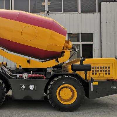 Cina KD3000 Full Automatic Mobile 2 metri cubi auto caricamento di calcestruzzo miscelare camion mixer in vendita