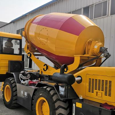 Cina KD3000 Full Automatic Mobile 2 metri cubi auto caricamento di calcestruzzo miscelare camion mixer in vendita