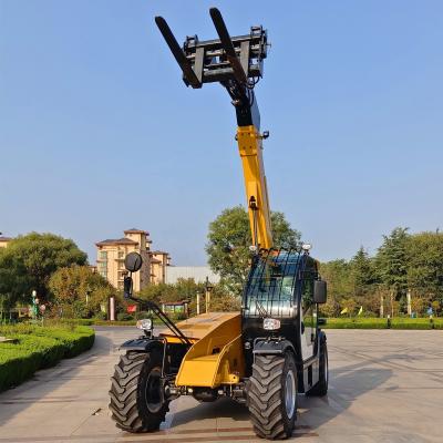 China 3000 kg Front Bucket 13m Telehandler Loader 3ton 10ton Telescopic Forklift Boom Loader for sale