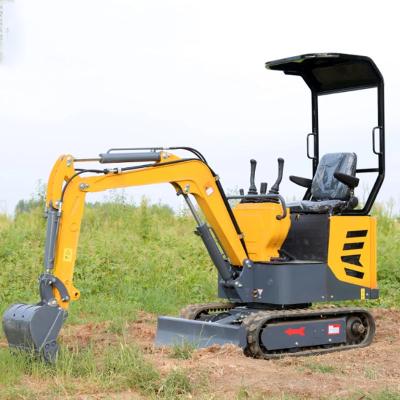 China Yellow Mini Excavator 0.8 Ton Kepu Engine Multifunction Free Shipping for Earth-Moving for sale