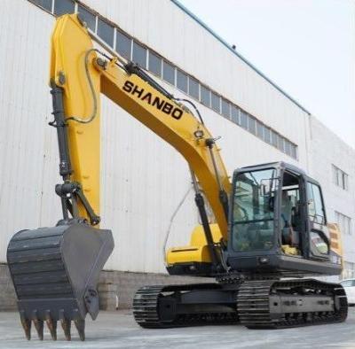 China 22.3 tons Large Hydraulic Excavator SH220 Hydraulic Crawler Excavator with Components for sale