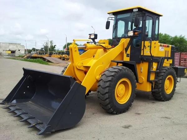 Quality Hydraulic Cylinder Wheel Loader 2ton 3 Ton 4 Ton 5 Ton Front Loader with Log for sale