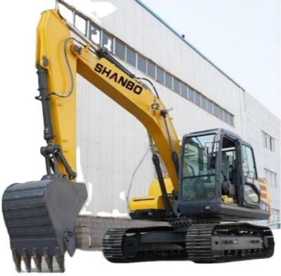 China SH150 Hydraulic Crawler Excavator 3.3-4.9km/h Rated Speed 0.27-0.76 m3 Bucket Capacity for sale