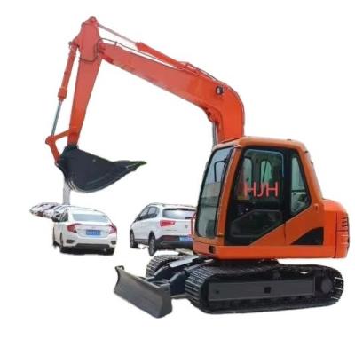 中国 ミニ9トンのクローラー掘削機 SH90 HJH 水力シリンダー 最大掘削深さ 3380mm 販売のため