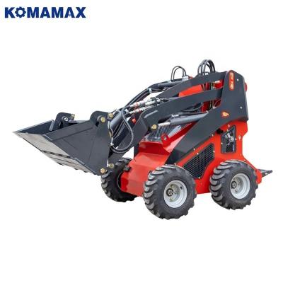 China JC40 JC45 Wheel Skid Loader with Liyuan Hydraulic Valve and Multifunction Attachments for sale