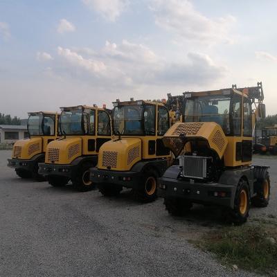 Cina 50000 unità/anno caricatore anteriore 3m3 sotterraneo diesel miniera auto ruota roccia mucking caricatore pesante in vendita