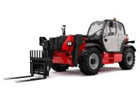 China 4 Ton Telehandler with Rotating Forks Loader Perkins Engine 4010mm Lifting Height for sale