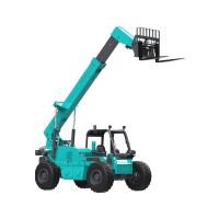 China 4 Ton Telehandler with Rotating Forks Loader Perkins Engine 4010mm Lifting Height for sale