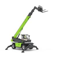 China 4 Ton Telehandler with Rotating Forks Loader Perkins Engine 4010mm Lifting Height for sale