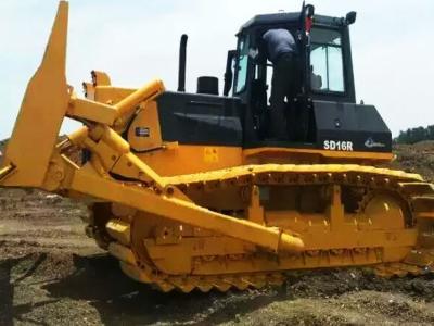 China SD16R Moinho de Terra Dozer de 160 HP Bulldozer de carga pesada com válvula hidráulica JF à venda