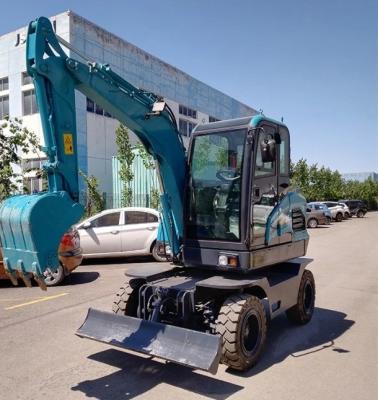 China Excavadora de cilindro hidráulico original de 3,5 toneladas, de 3,7 toneladas, de roda de balde, com braço telescópico à venda