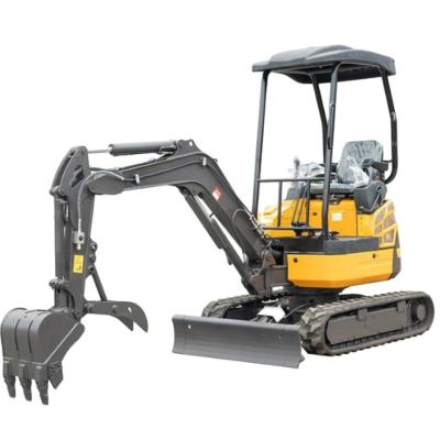 中国 XN20 2トンの水力ミニクローラー掘削機 日本エンジンと3610mm最大掘削半径 販売のため