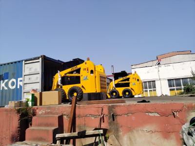 China JC60G JC60GH Skid Steer Loader Zwaar werk en vierwielaandrijving voor woningbouw Te koop