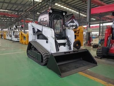 China Hydraulic Pump Eaton Crawler Loader for Home Construction TS100 Dual Skid Steer Loader for sale