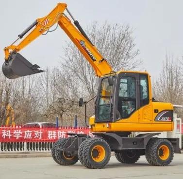 China Mini-graafmachine 3,5 ton kleine graafmachine kruiper perfect voor klantvereisten Te koop