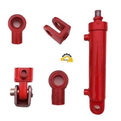China 12 Ton Hydraulic Cylinder for Forklift Crane Lift Oil Top Construction Machinery Made for sale