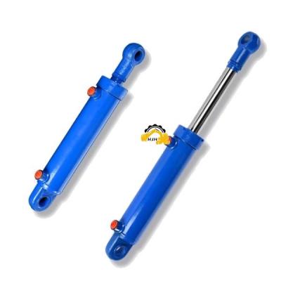 China 12 Ton Hydraulic Cylinder for Forklift Crane Lift Oil Top Construction Machinery Made for sale