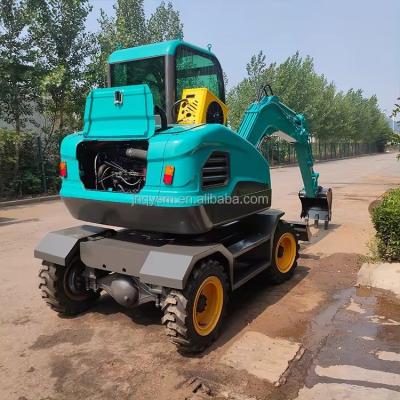 Cina Corea Valvola idraulica Komamax PW85-9 Escavatore 6-8 tonnellate Escavatore a ruote Grande trattore in vendita