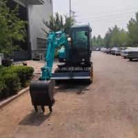 China Komamax 3 Ton Mini Excavator 0.08m3 Bucket 18.2kw Engine Compact Construction Digger for sale