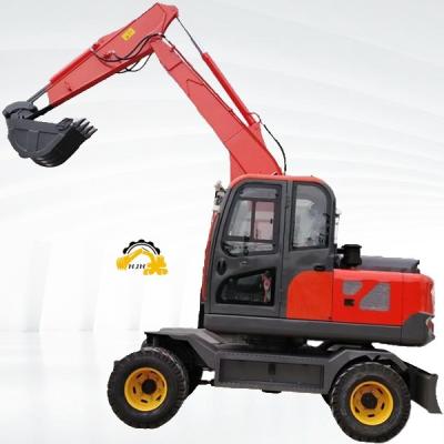 中国 最大掘削深さ 3380mm コママックス PW75-9 掘削機 6 トンの水力車輪掘削機 販売のため
