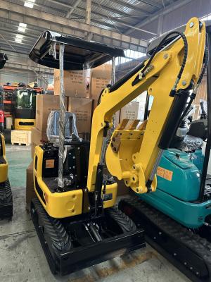 China 1.6 Tonnen 1,8 Tonnen 3 Tonnen Betriebsgewicht Minibagger mit leistungsstarker Motorpumpe zu verkaufen