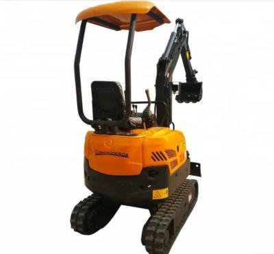 China High Load Moment Hydraulic Compact Excavator Mini Crawler Digger for Garden Machinery for sale