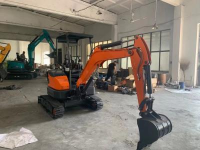Cina 33TNV 80F Miniescavatore a motore senza coda da 2,5 T con binario retrattile e oscillazione a gomma in vendita