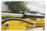 Cina 1.5T Mini Digger HJH R325 Escavatore idraulico e ricambi Bosch Rexroth in vendita