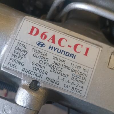 China R380LC-9SH R375-7h Diesel Engine Assembly with Model Name and Advanced Technology for sale
